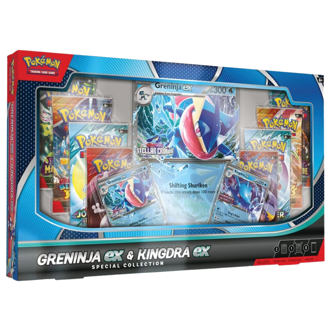 Greninja EX & Kingdra EX Special Collection Box – Poke Plug